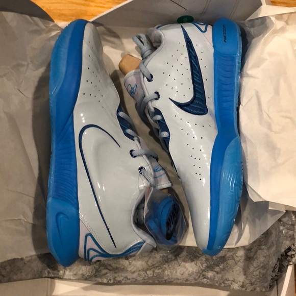 Nike | Shoes | Nike Lebron Xxi Blue And Gray Athletic Shoes | Poshmark